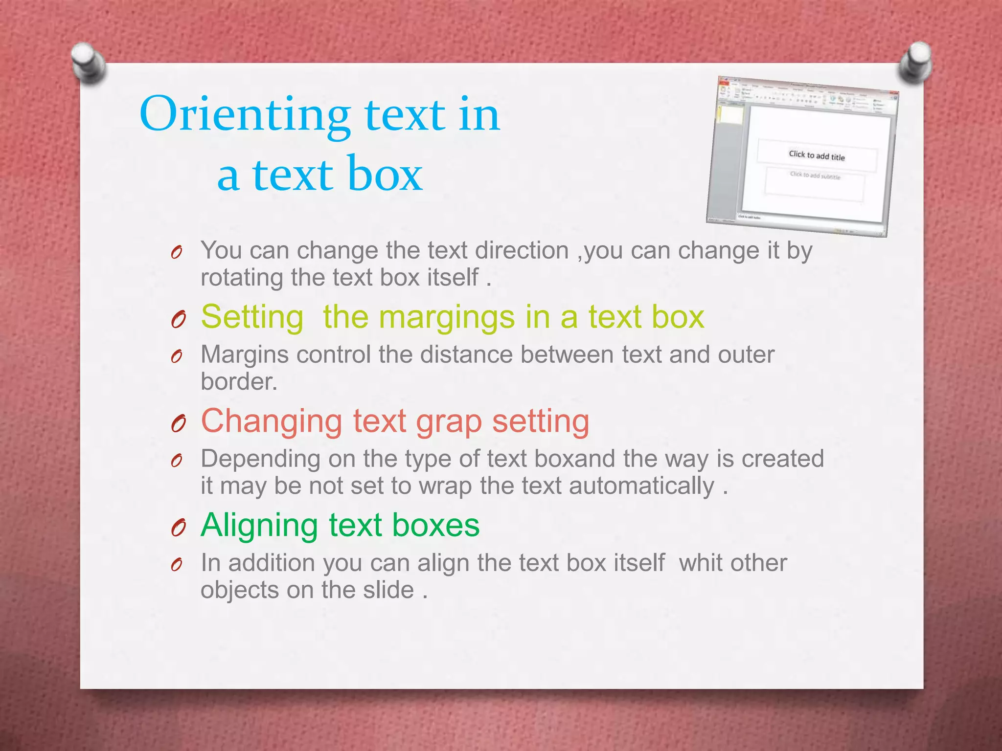 Basic formatting | PPT
