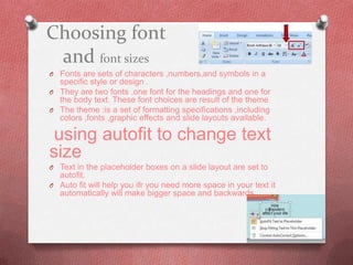 Basic formatting | PPT