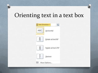 Basic formatting | PPT