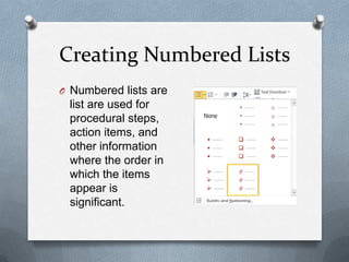 Basic formatting | PPTX | Desktop Publishing | Computer Software and ...