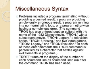 BASIC Programming Language | PPTX