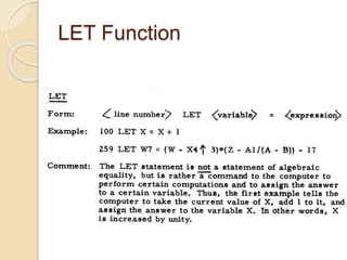 BASIC Programming Language | PPTX
