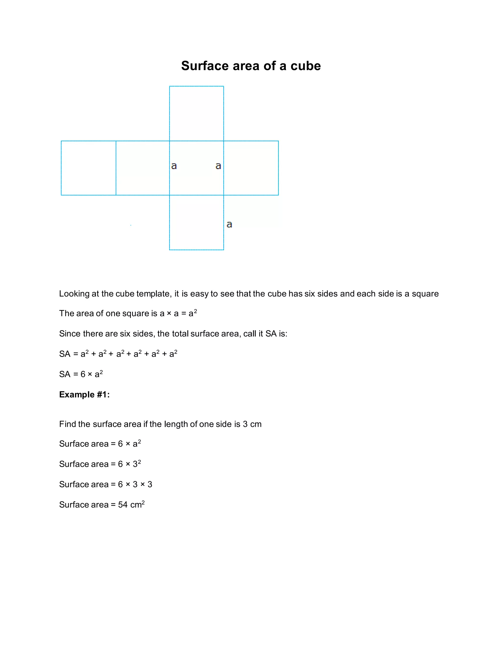 Basic formula for Shapes - Area and Volume and Surfae | DOCX