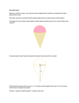 Basic formula for Shapes - Area and Volume and Surfae | DOCX | Physics ...
