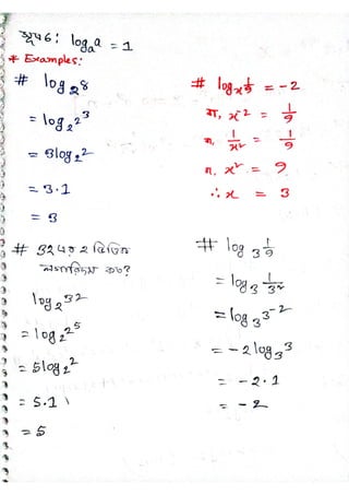 Logarithm Formula