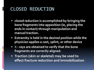 Basic fracture management | PPTX