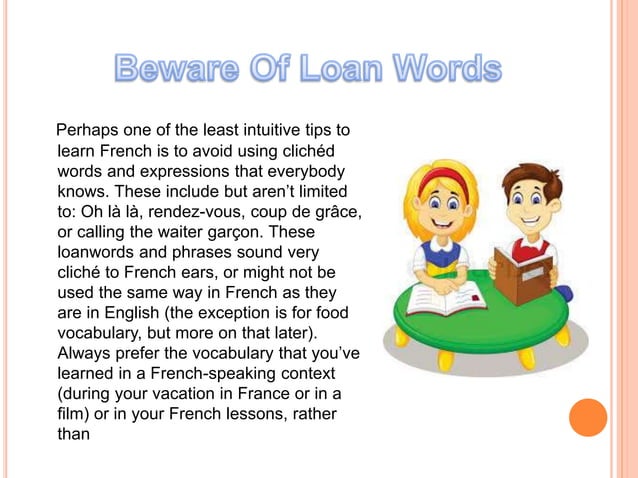 Basic French Lessons | PPTX