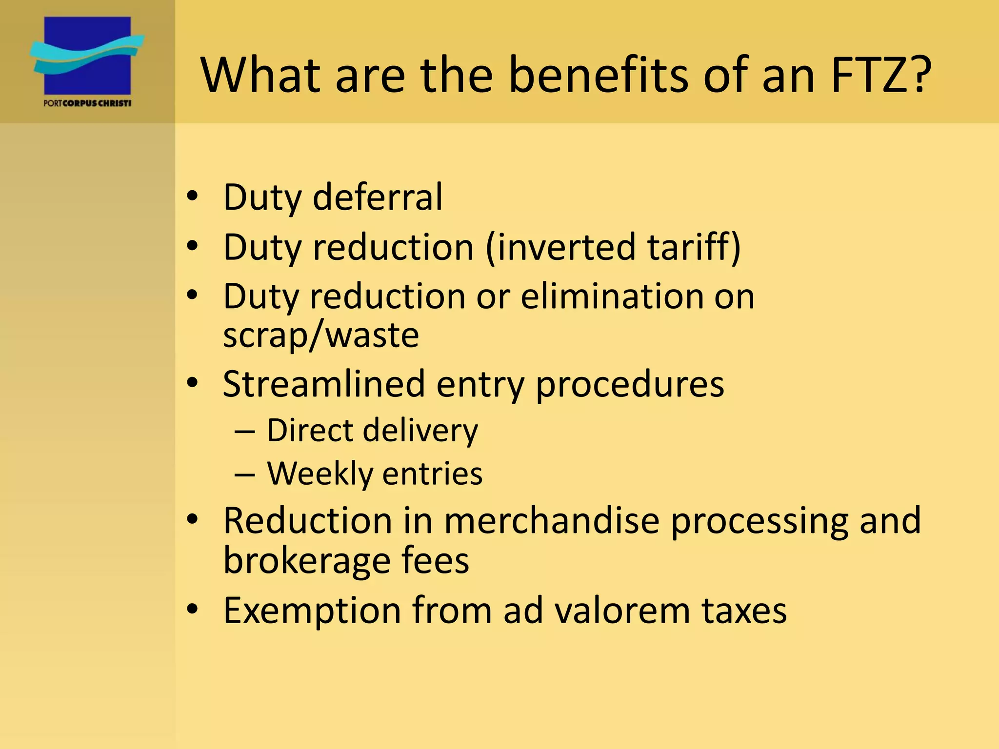 Basic ftz info nov 2013 | PDF