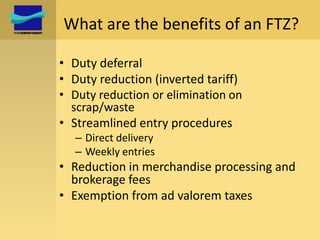 Basic ftz info nov 2013 | PDF