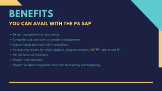 Basic Functionality and Integration of PS SAP | PDF