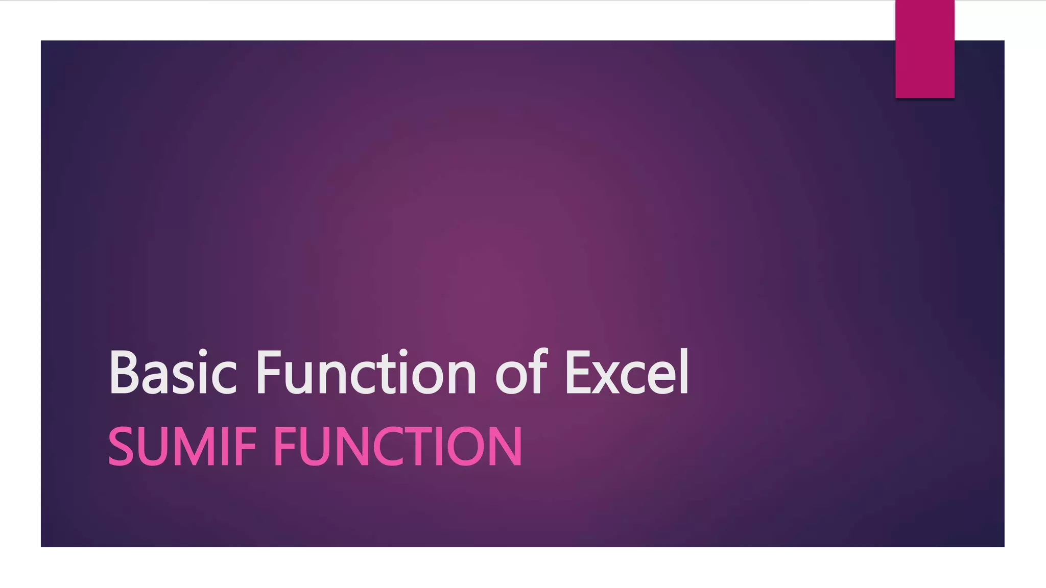 Basic Function of Excel.pptx