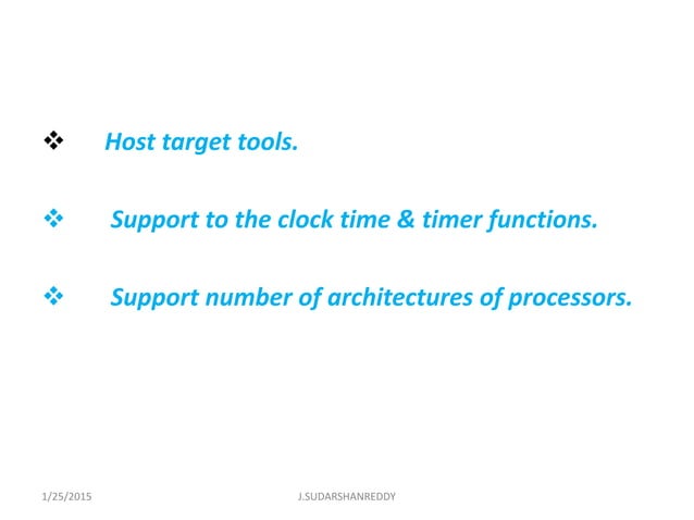 Basic functions & types of RTOS ES | PPT