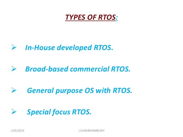 Rtos Vs Standard Operating System And How To Choose An Rtos Rtos Vs Standard Operating System And How To Choose An Rtos