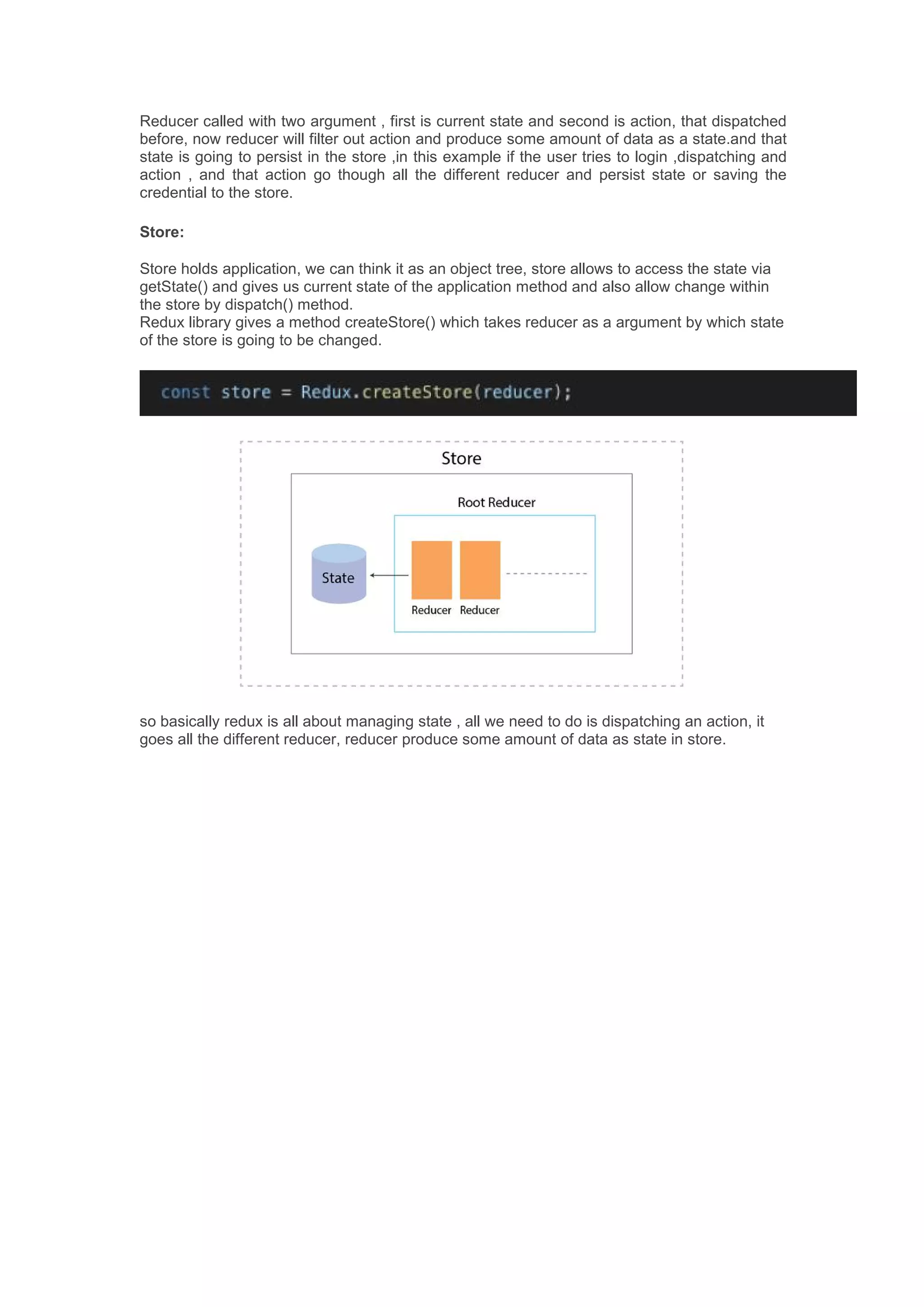 Basic Fundamental Of Redux Pdf Programming Languages Computing