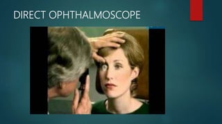 Basic fundoscopy | PPTX