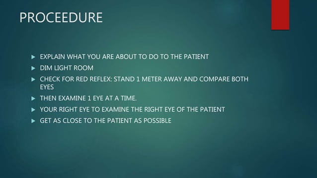 Basic fundoscopy | PPTX | Eye and Vision Conditions | Diseases and ...