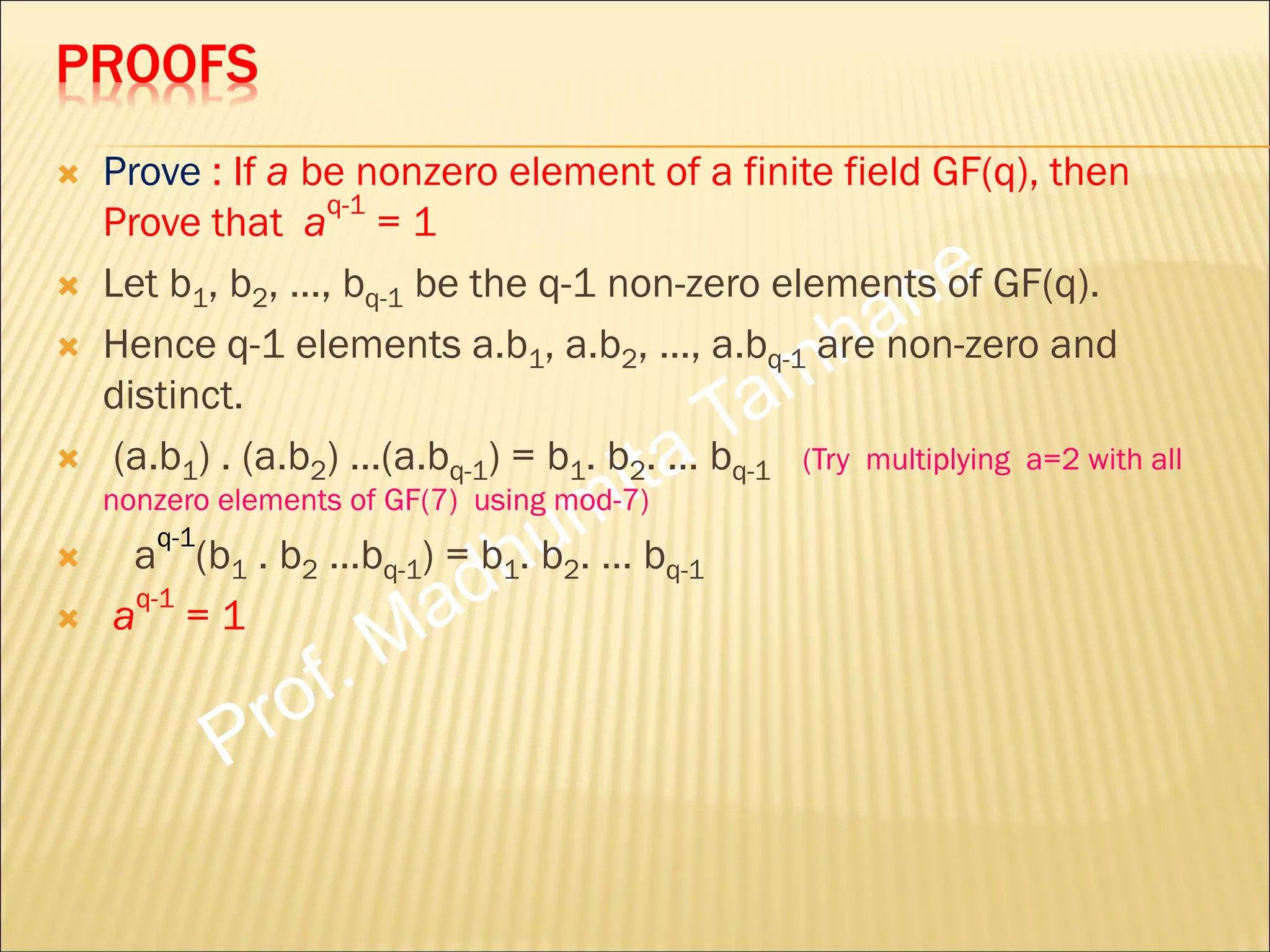 Basic galois field arithmatics required for error control codes | PDF Basic galois field arithmatics required for error control codes | PDF