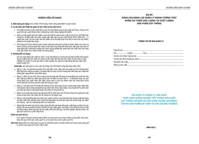 Basic gap manual_vi | PDF