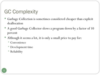 Basic Garbage Collection Techniques | PPT