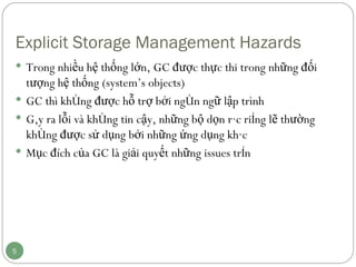 Basic Garbage Collection Techniques [ Vi] | PPT