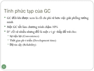 Basic Garbage Collection Techniques [ Vi] | PPT