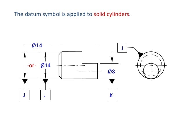Basic gd&t datums