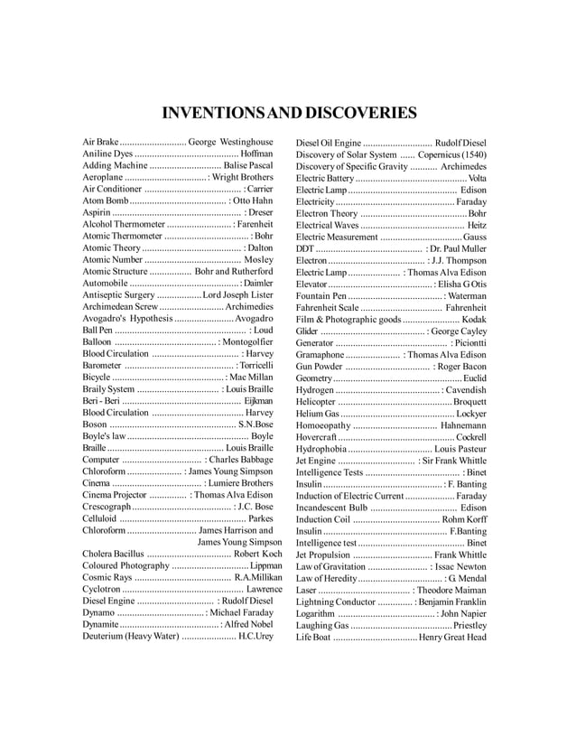 Basic general knowledge | PDF