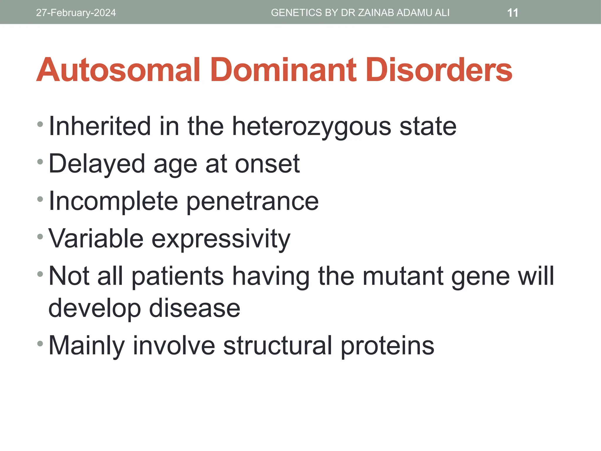 BASIC GENETICS, CLASSIFICATION OF GENETIC DISEASES AND SICKLE CELL ...
