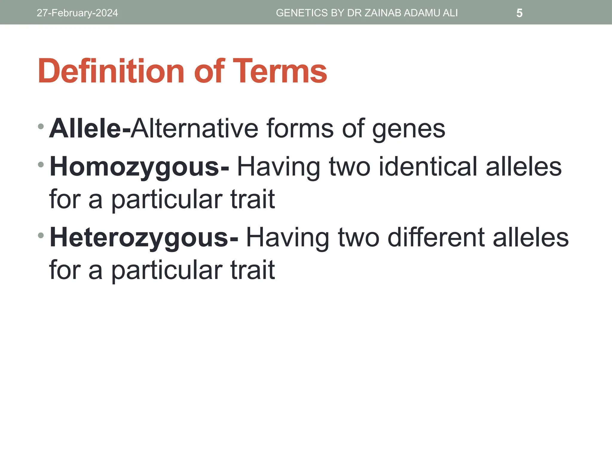 BASIC GENETICS, CLASSIFICATION OF GENETIC DISEASES AND SICKLE CELL ...