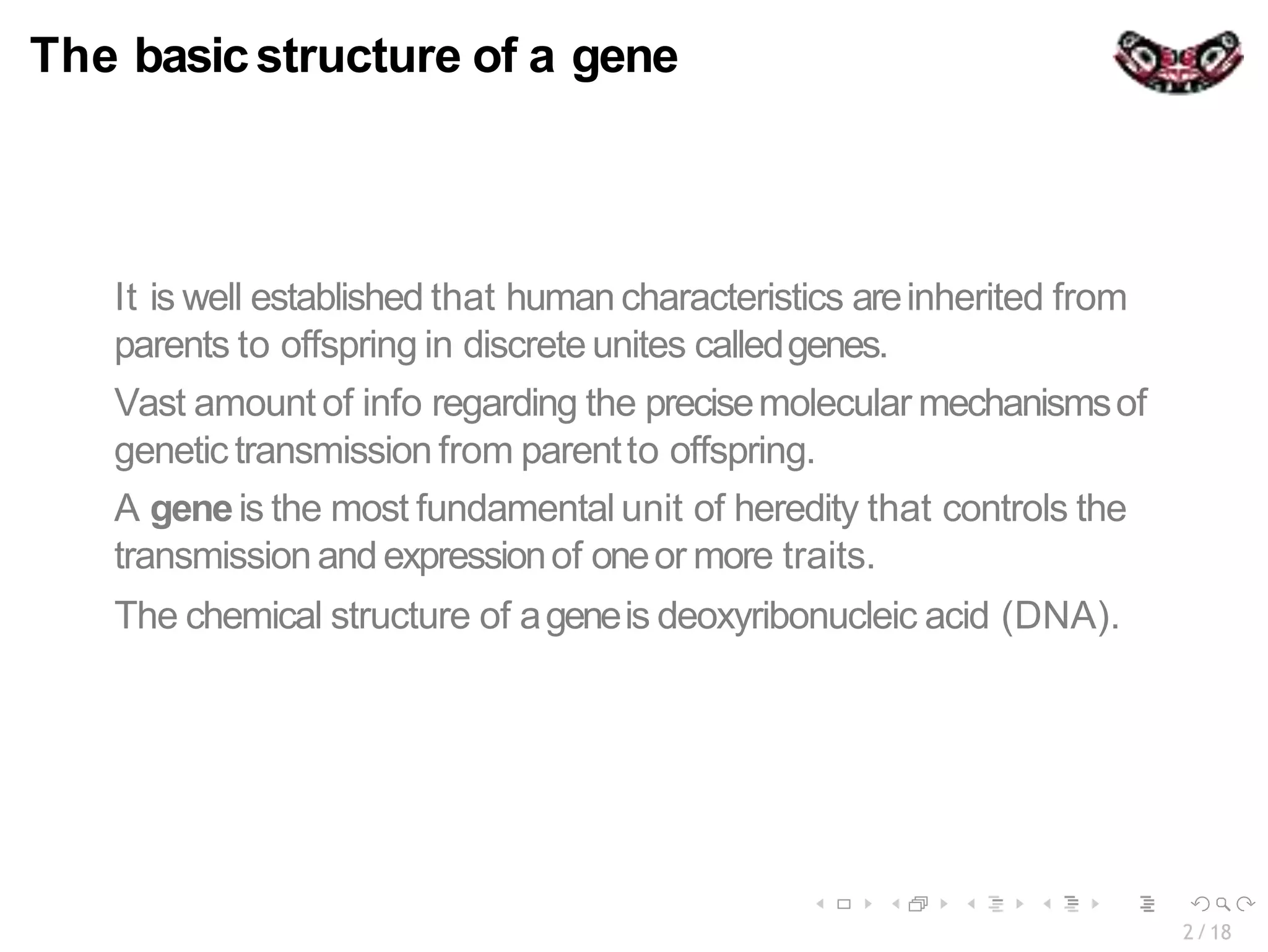 Basic genetics concepts and terminology | PPTX