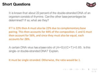 Basic genetics concepts and terminology | PPTX