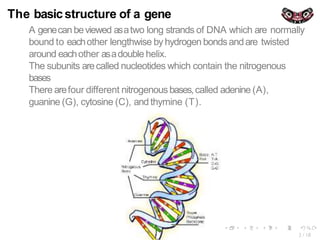Basic genetics concepts and terminology | PPTX