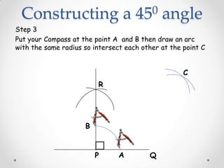 Basic geometrical constructions | PPTX