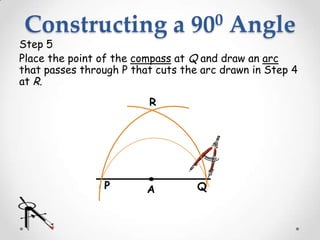 Basic geometrical constructions | PPTX