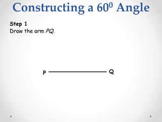 Basic geometrical constructions | PPTX