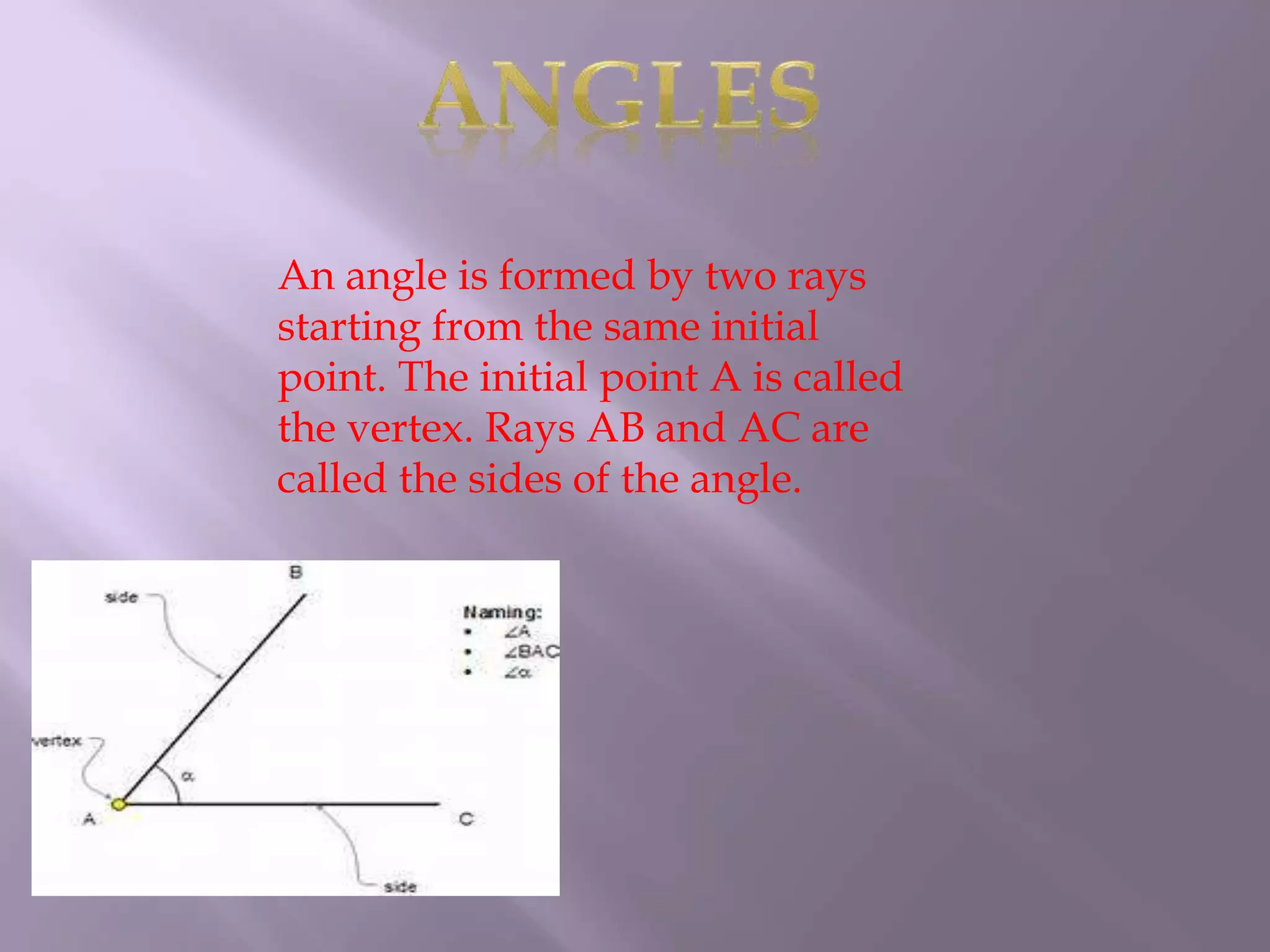 Basic geometrical ideas | PPTX