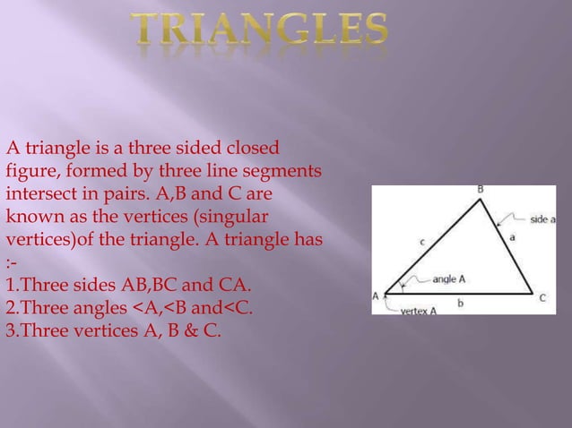 Basic geometrical ideas | PPTX