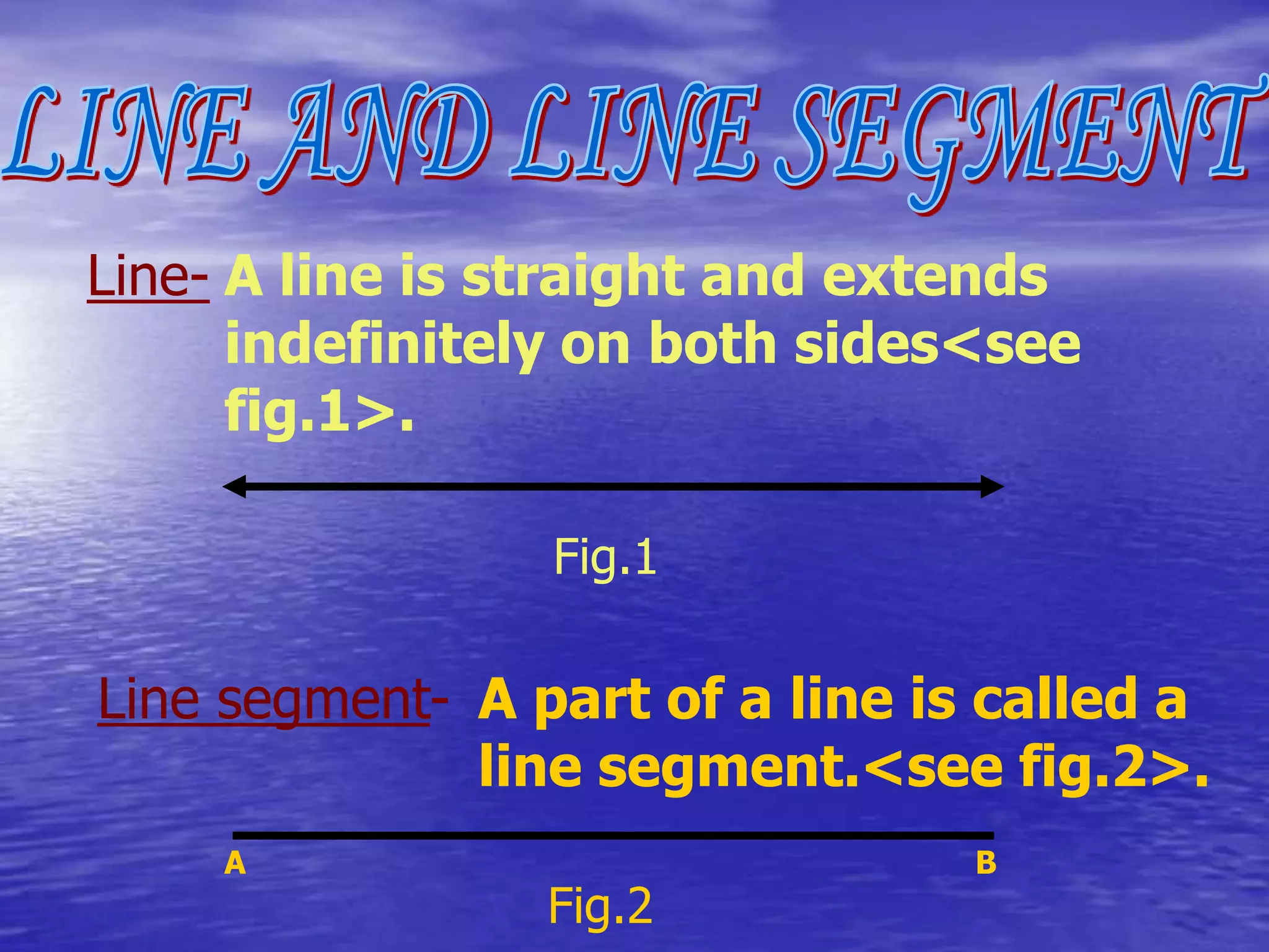 Basic geometrical ideas class vi | PPSX