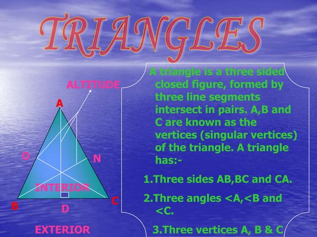 Basic geometrical ideas class vi | PPSX