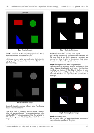 Basic geometric shape and primary colour detection using image ...