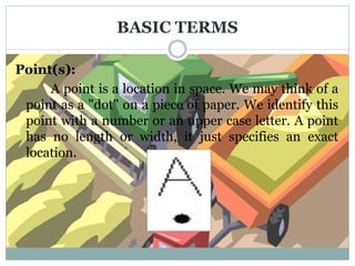 Basic geometry | PPTX
