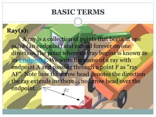 Basic geometry | PPTX