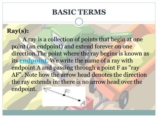 Basic geometry ADAPTED | PPTX