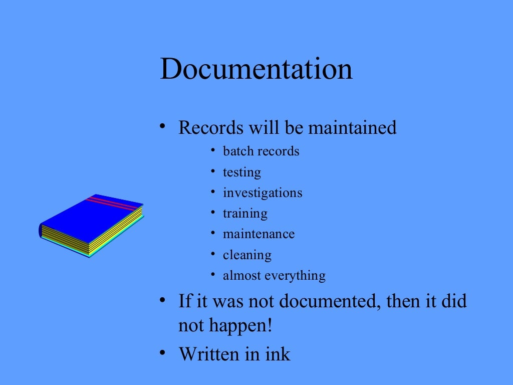 Basics of FDA GMP Training