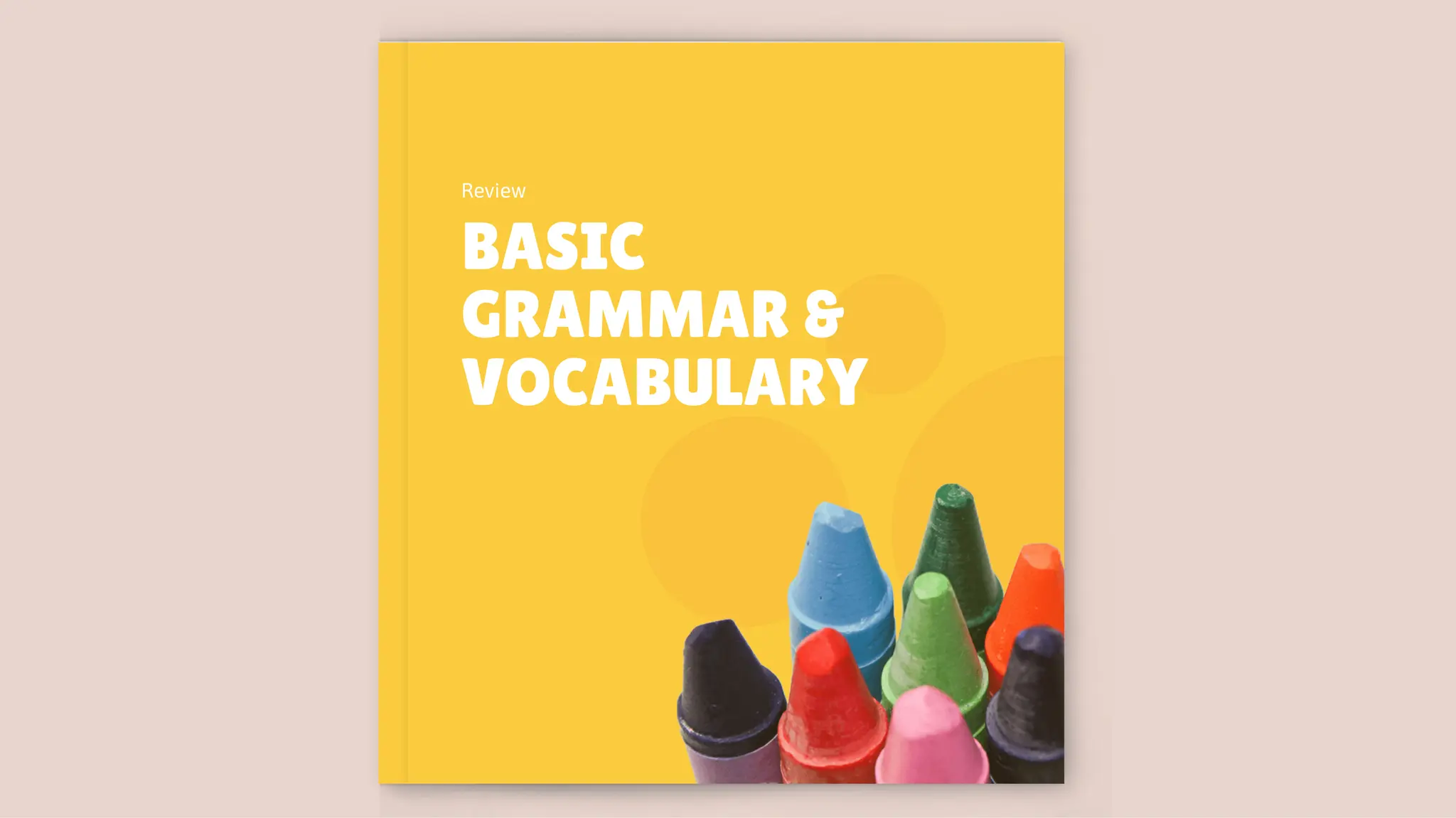 Basic Grammar and Vocabulary to help you learn english | PPT