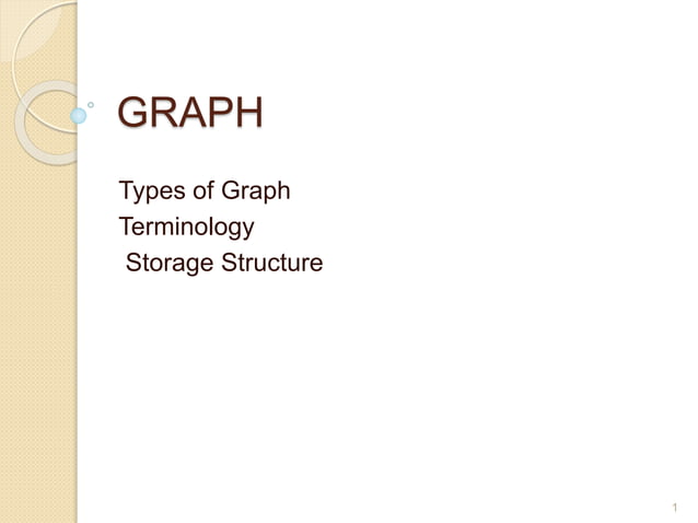 Data structure - Graph | PPTX | Computing | Technology & Computing
