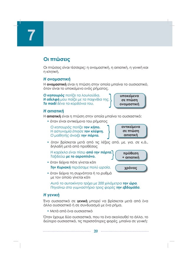 Basic greek grammar | PDF