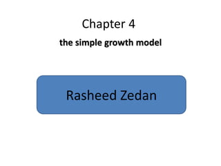 Basic growth model 2 | PPT