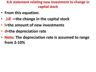 Basic growth model 2 | PPT
