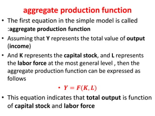 Basic growth model 2 | PPT